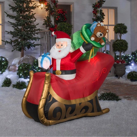 Gemmy | Holiday | Gemmy Lightshow Airblown Inflatable | Poshmark